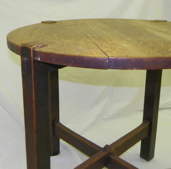 Bargain John's Antiques | Antique Mission Table Early 1902 made by ...