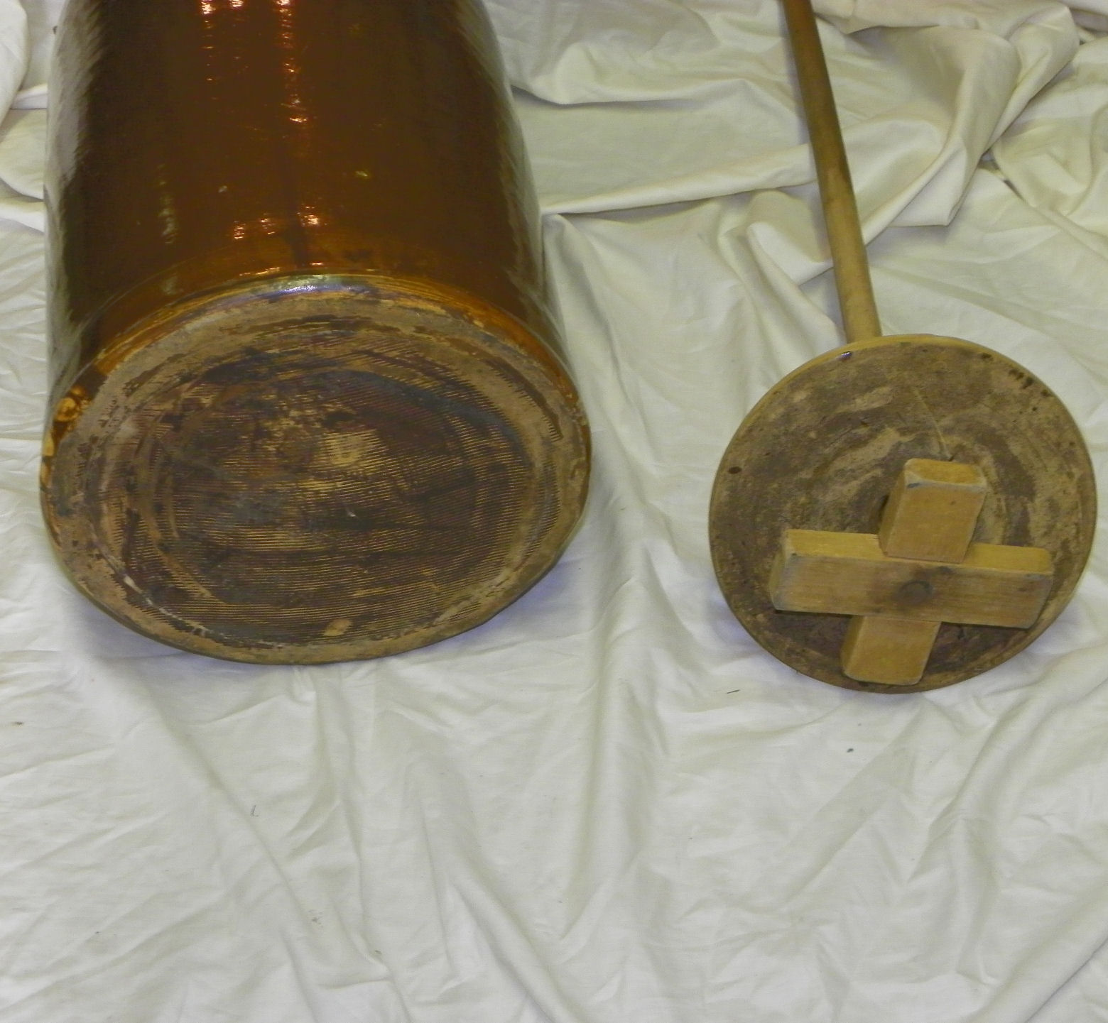 Bargain John's Antiques | Antique Large 10 Gallon Butter Churn - Number ...