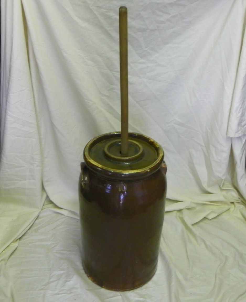 Bargain John's Antiques | Antique Large 10 Gallon Butter Churn - Number ...
