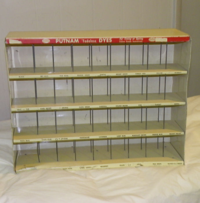 Bargain John's Antiques | Putnam Fadeless Dyes Advertising Tin Display ... Bargain John's Antiques | Putnam Fadeless Dyes Advertising Tin Display ...
