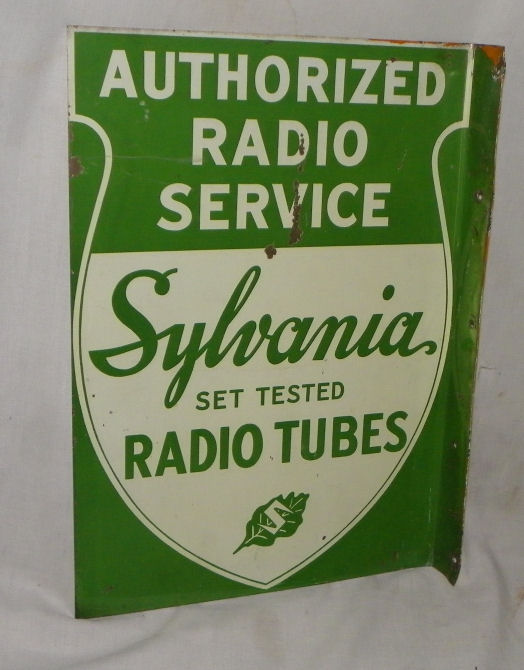 Bargain John's Antiques | Sylvania Radio Tubes Authorized Radio Service ...