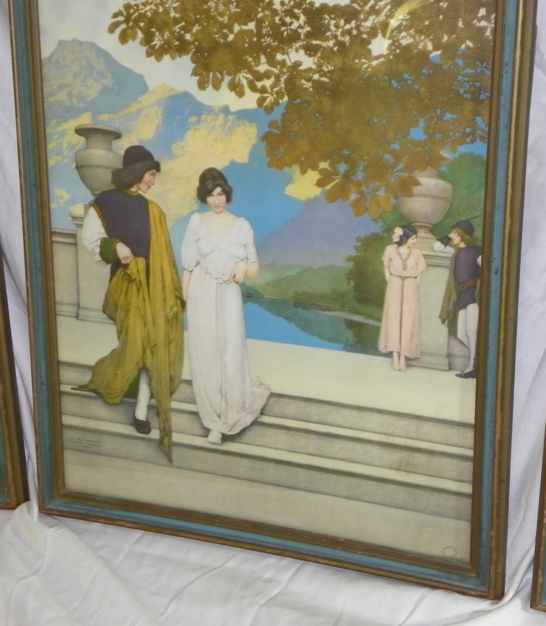 Bargain John's Antiques | Set of original Maxfield Parrish Prints Love ...