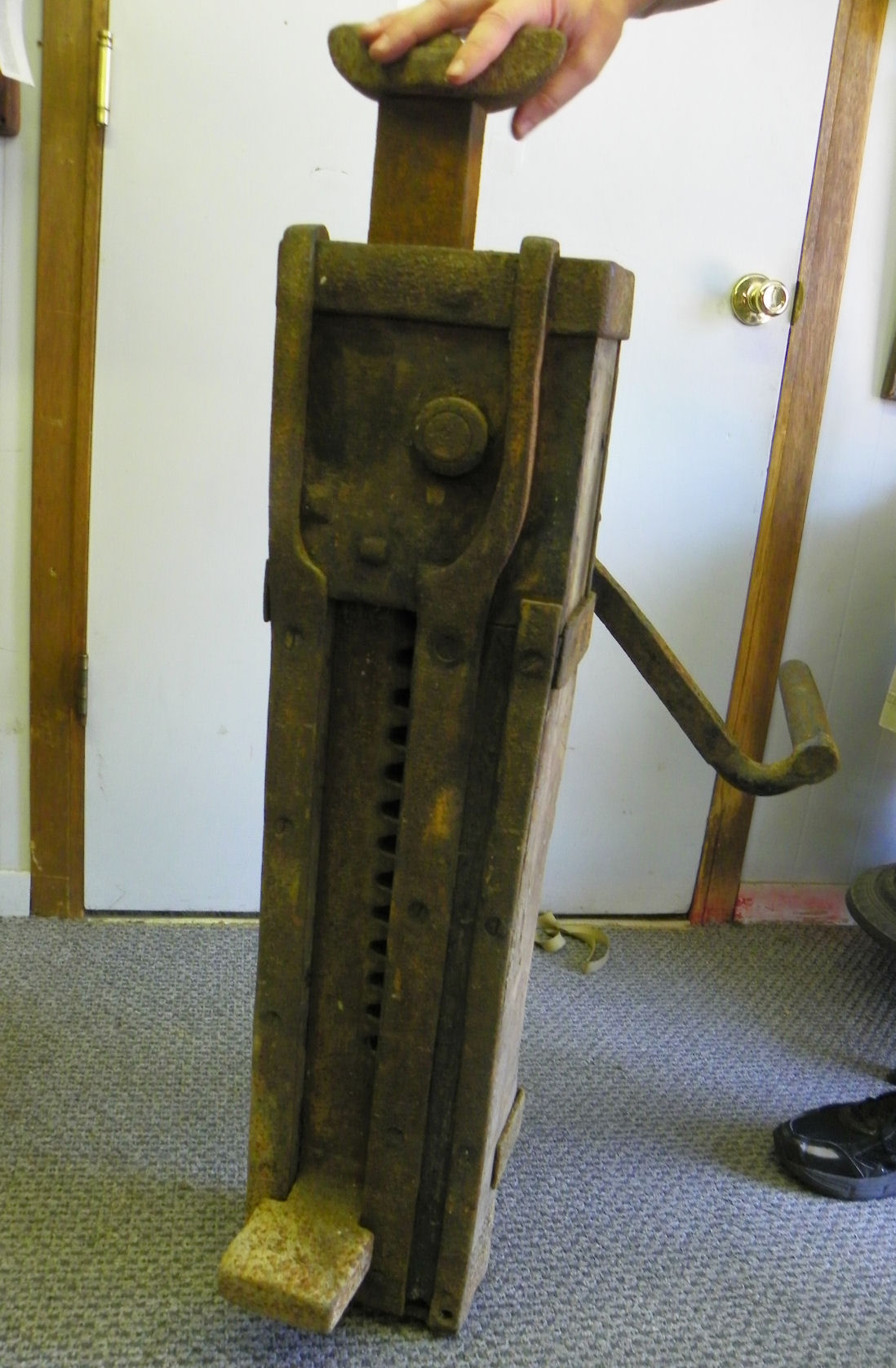 Bargain John's Antiques | Primitive Antique Conestoga Wagon Jack ...