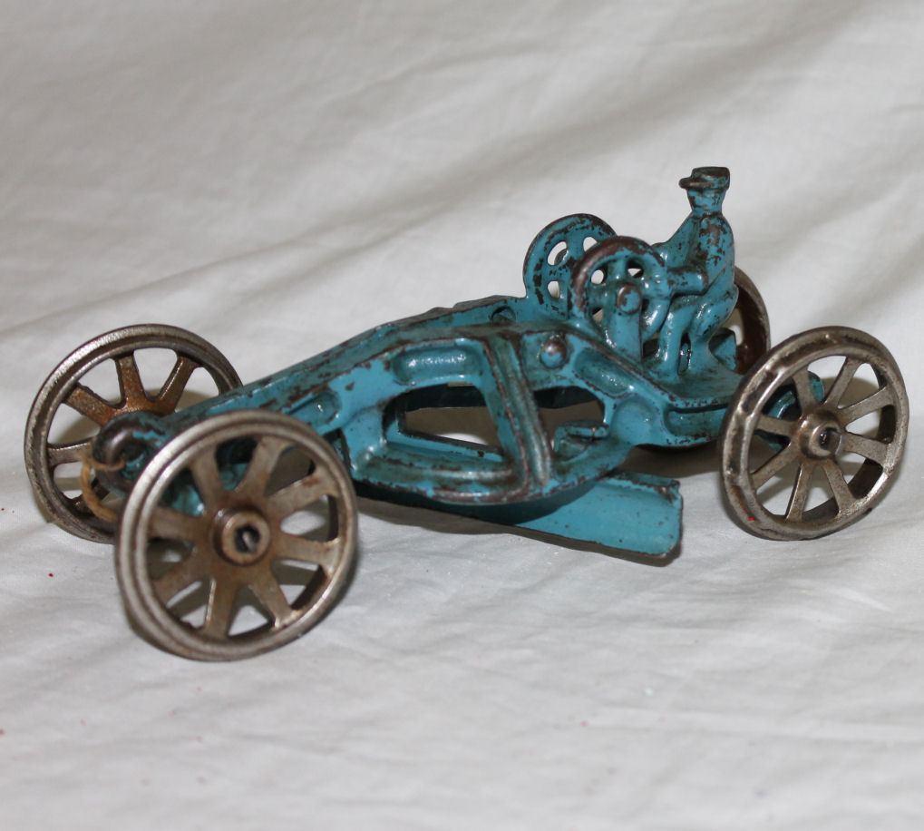 Bargain John's Antiques | A. C. Williams Blue Road Grader Scraper ...