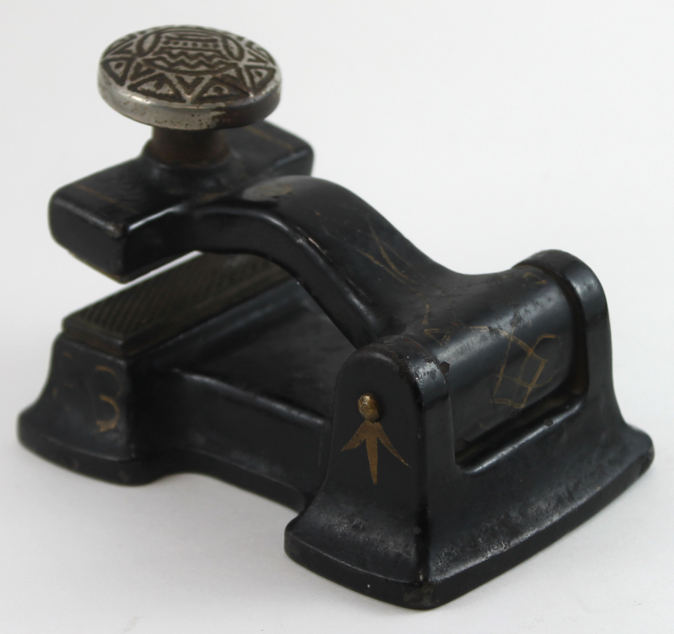 Bargain John's Antiques | Antique Cast Iron Signature Press Stamp ...
