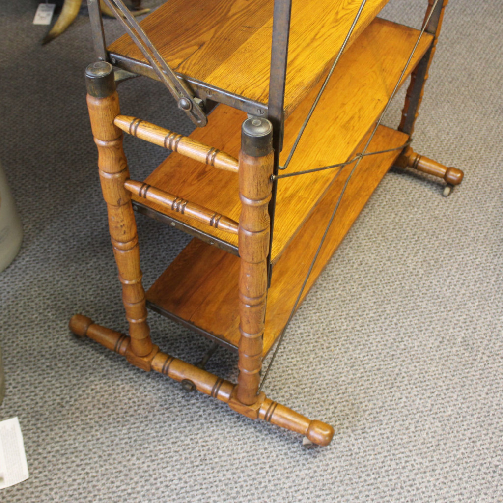 Bargain John's Antiques | RARE Antique Wooden and Cast Iron Baker's ...