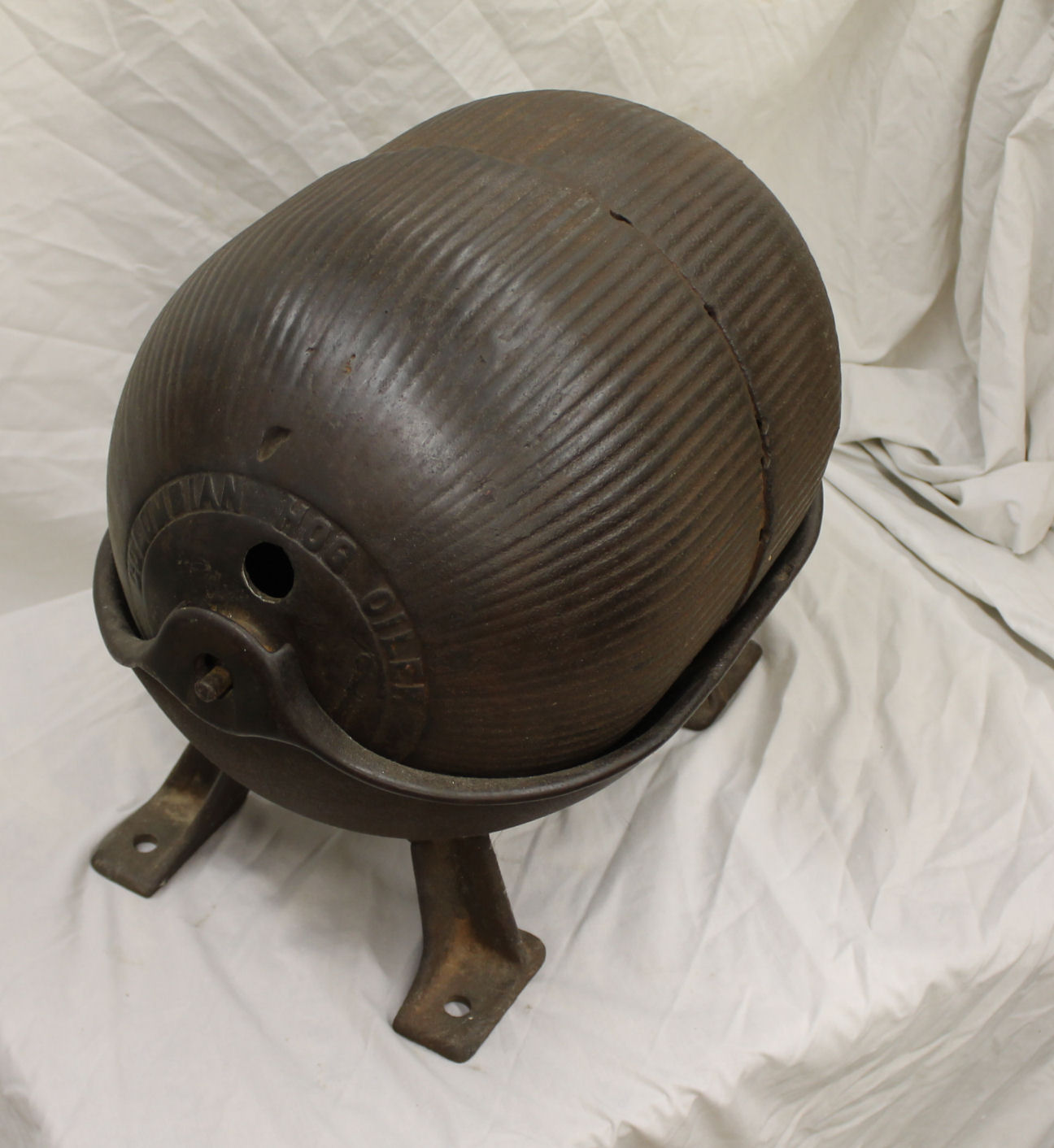 Bargain John's Antiques | Antique Columbian watermelon hog or pig oiler ...