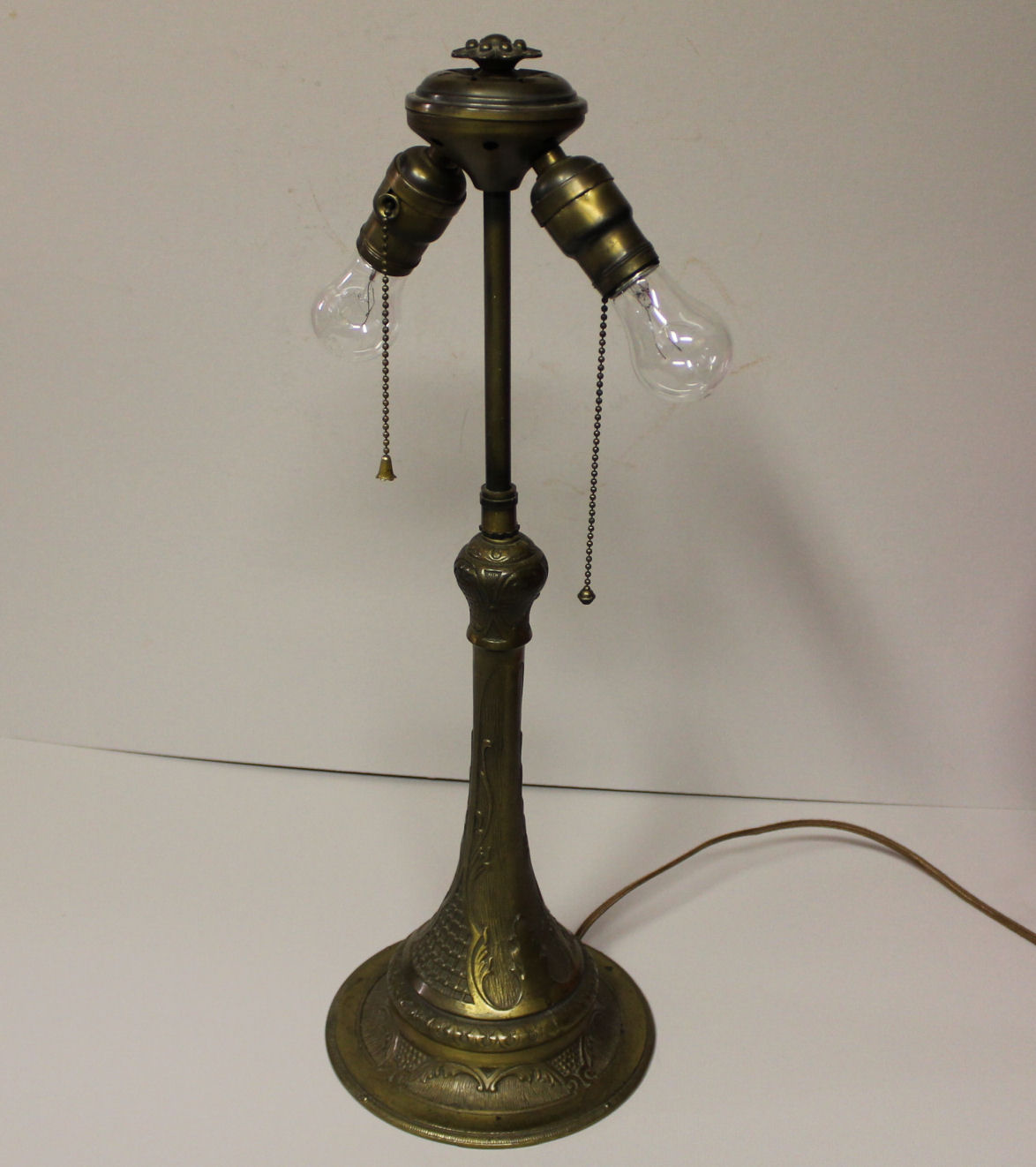 Bargain Johns Antiques Carmel Slag Glass Panel Lamp Bargain Johns