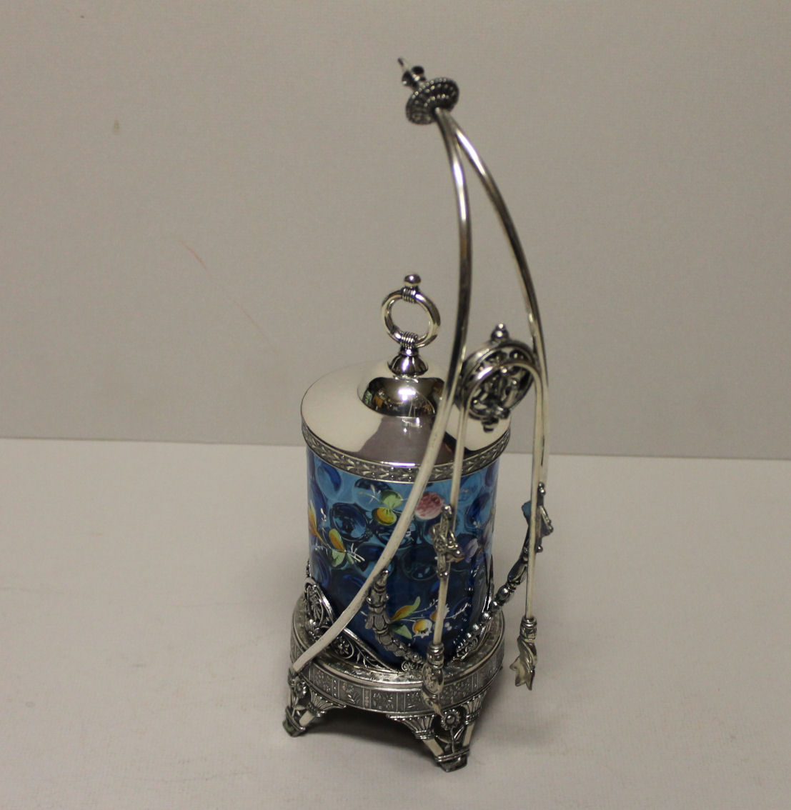 Bargain John's Antiques | Victorian Electric Blue Art Glass Pickle ...