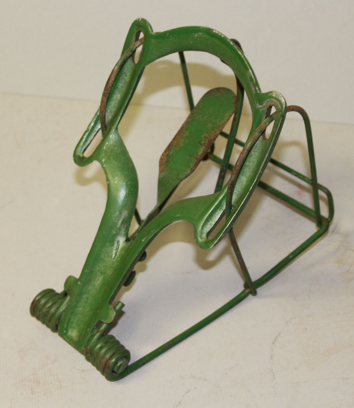 Bargain John's Antiques | Antique Iron and Wire Nash Mole Trap - Scotts ...