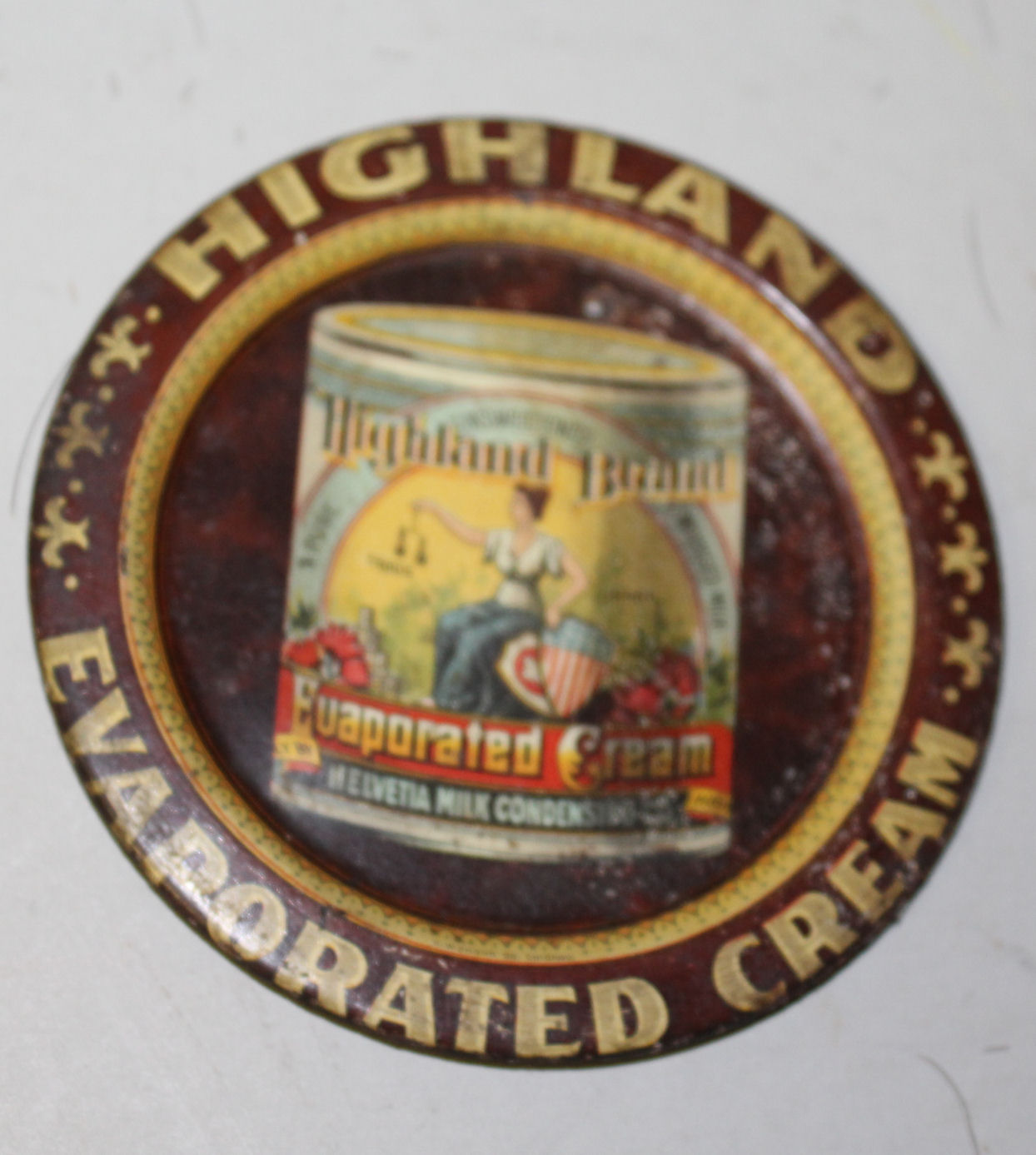 Bargain John's Antiques | Highland Brand Evaporated Cream Helvetia Milk ...