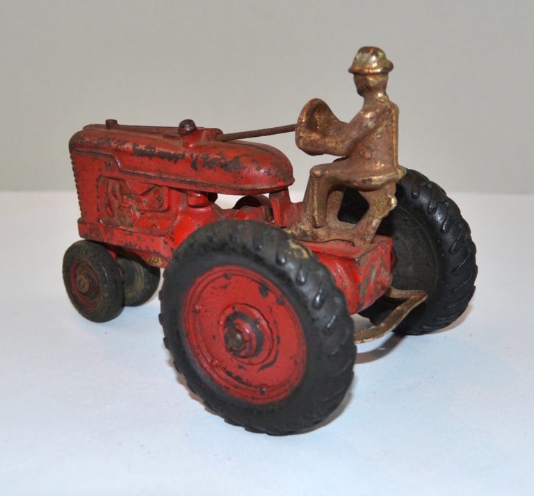 Bargain John's Antiques | Antique Arcade Cast Iron Farmall Model M farm ...