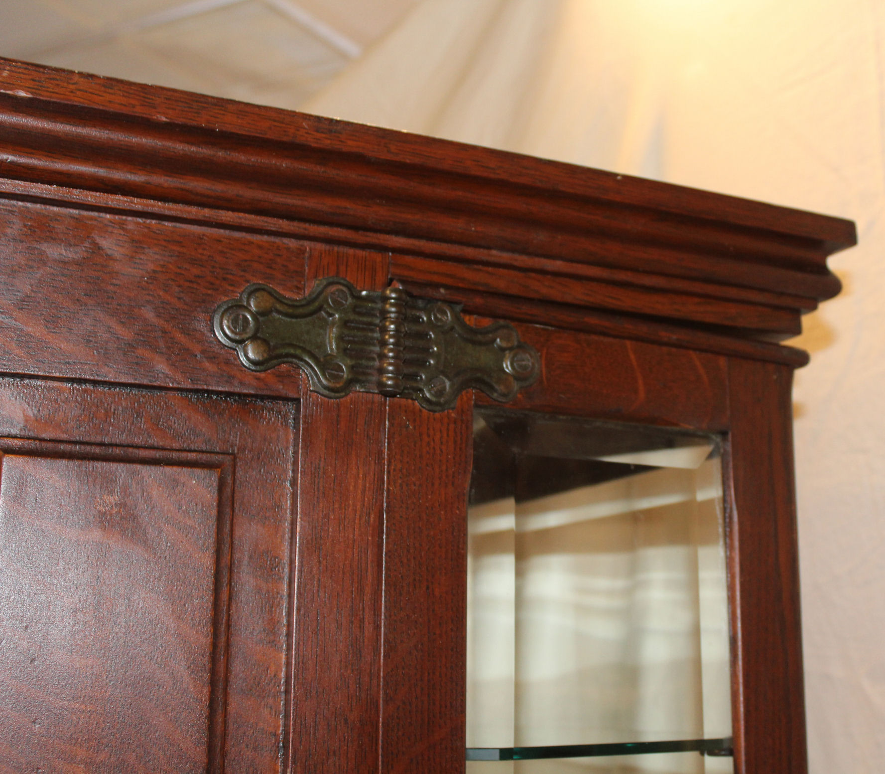 Bargain John's Antiques | Rare Antique Oak Doctor's Cabinet - W.D ...