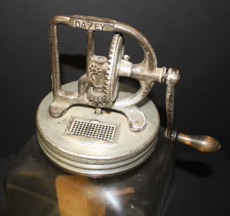 Bargain John's Antiques | Antique Dazey Glass Butter Churn - Number 80 ...