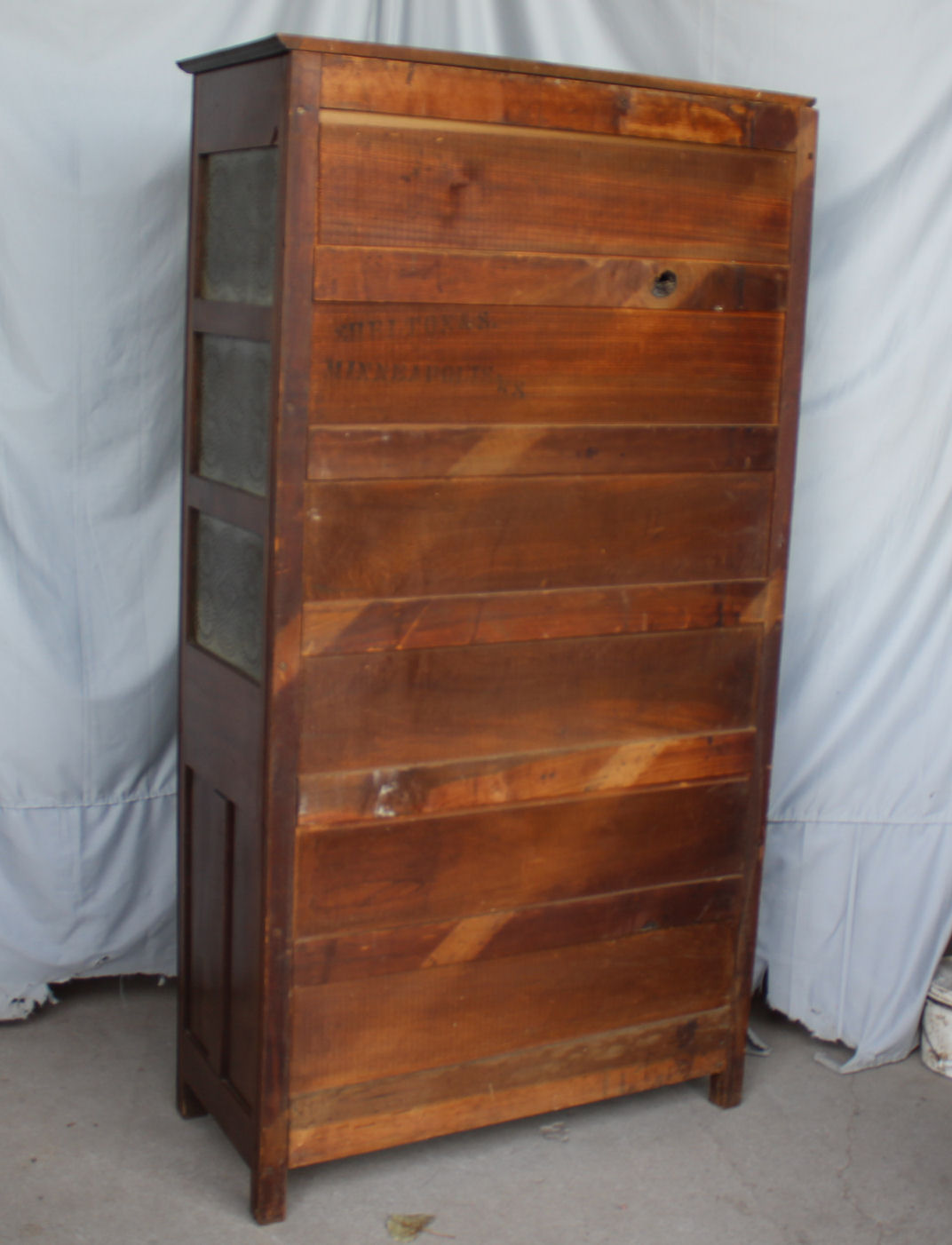 Bargain John's Antiques | Antique Pie Kitchen Cupboard Cabinet ...