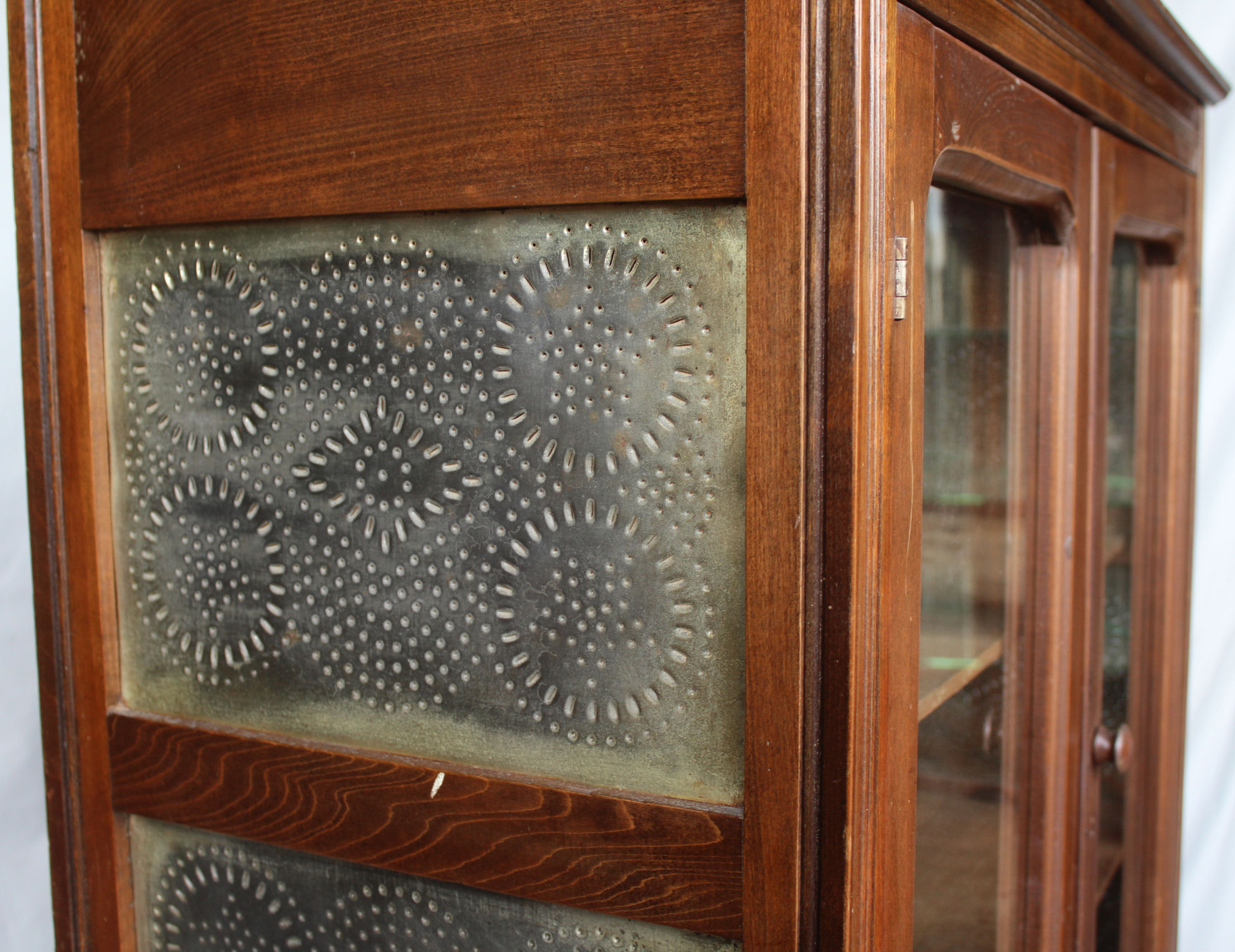Bargain John's Antiques | Antique Pie Kitchen Cupboard Cabinet ...