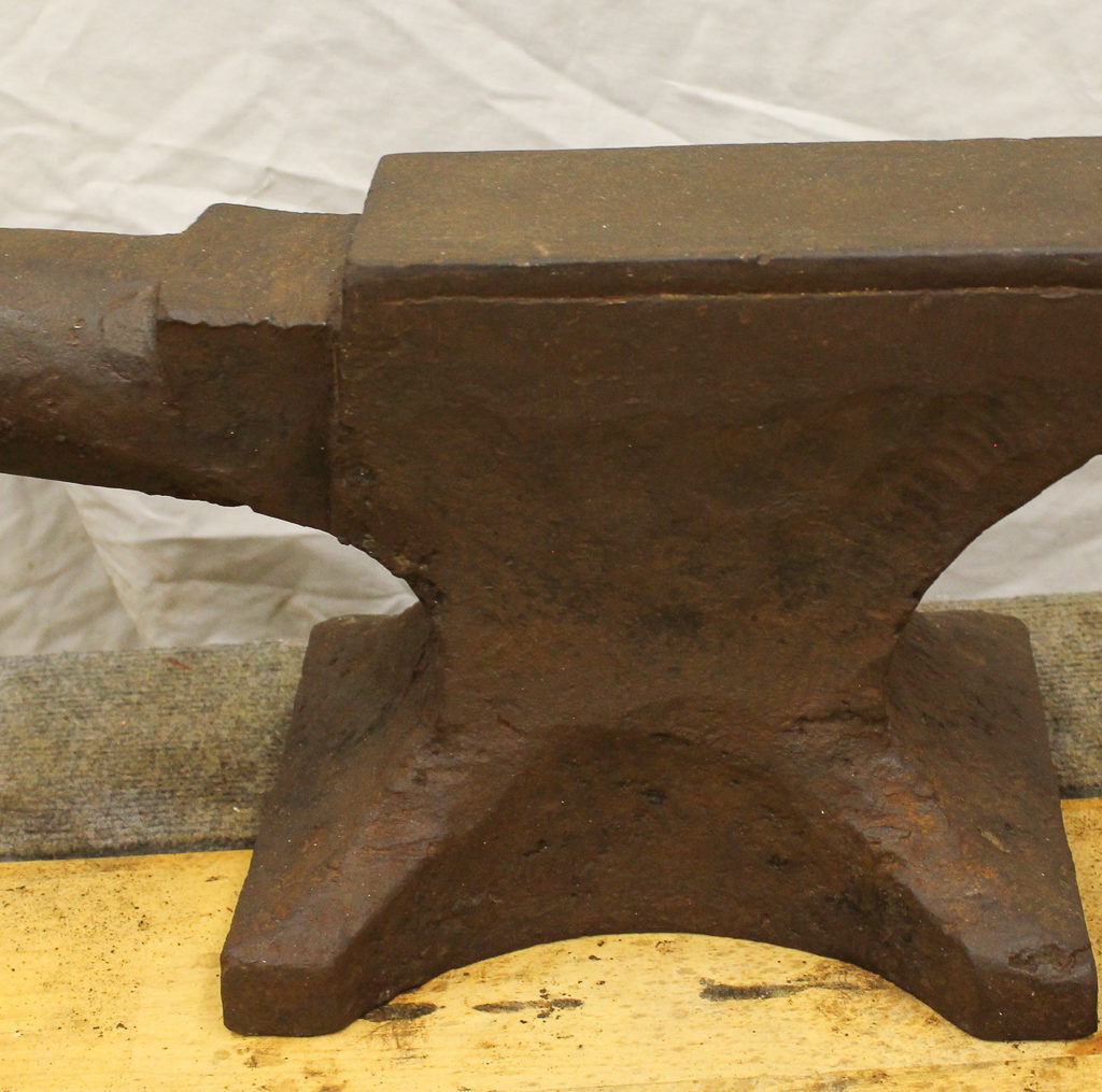 Bargain John's Antiques | Blacksmith Iron Anvil – Trenton – Weighs 80 ...