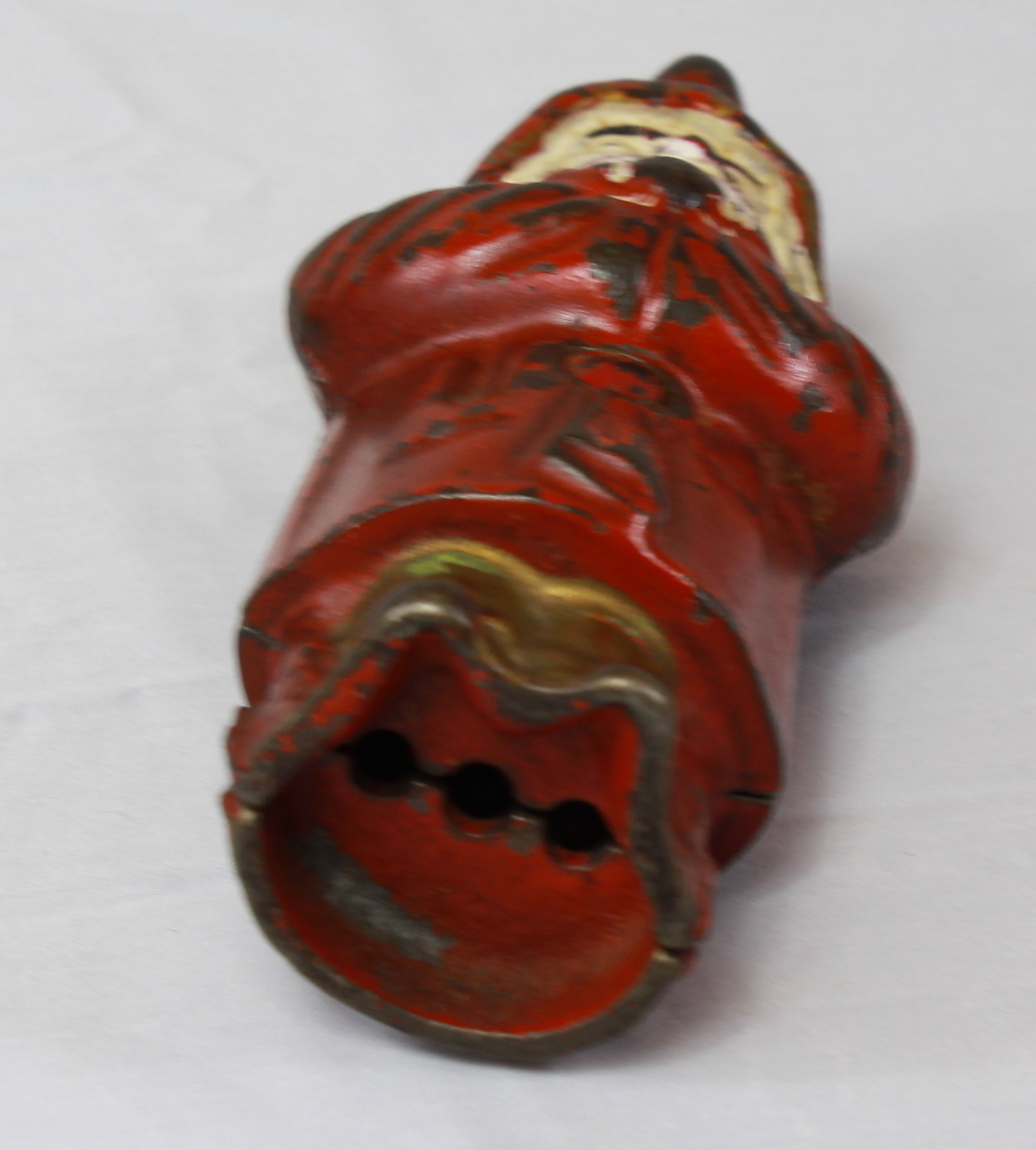 Bargain John's Antiques | Antique Cast Iron Hubley Santa Claus Still ...