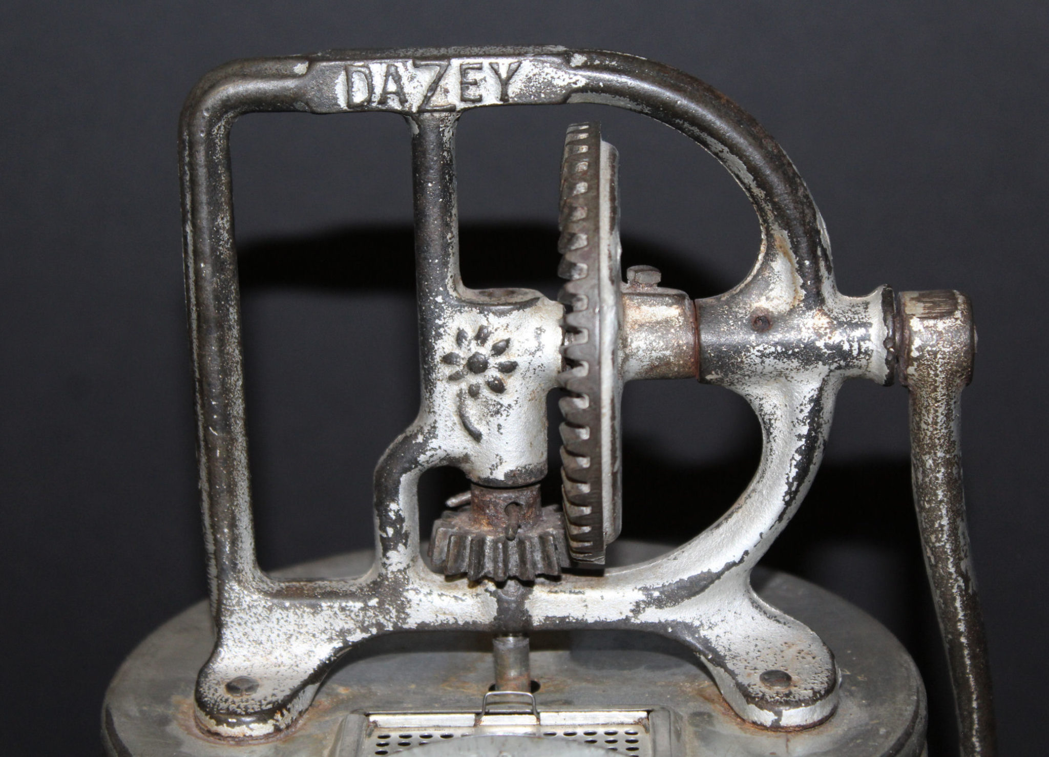 Bargain John's Antiques | Antique Dazey Glass Butter Churn - Number 80 ...