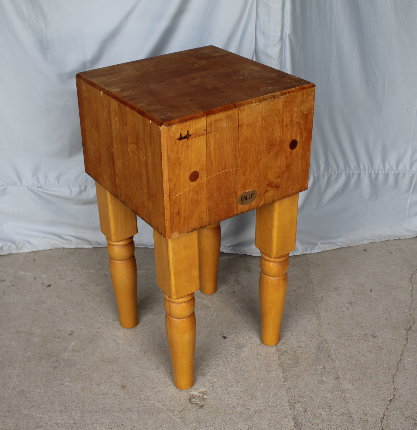 Bargain John's Antiques | Maple Butcher Meat Block - Bargain John's ...