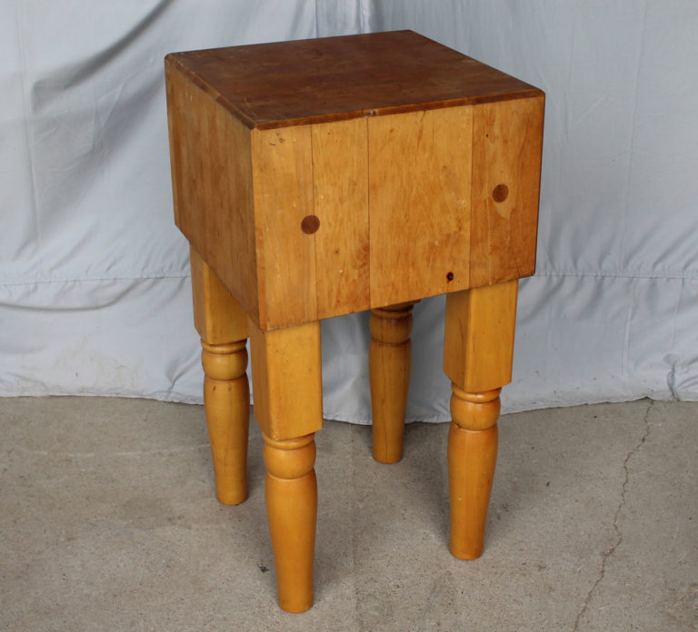 Bargain John's Antiques | Maple Butcher Meat Block - Bargain John's ...