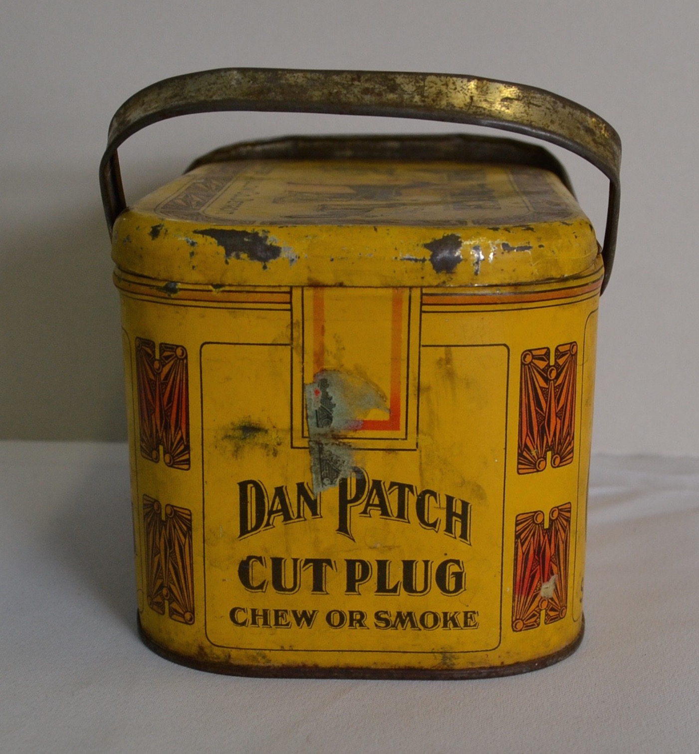 Bargain John's Antiques | Dan Patch Cut Plug Tobacco Advertising Tin ...