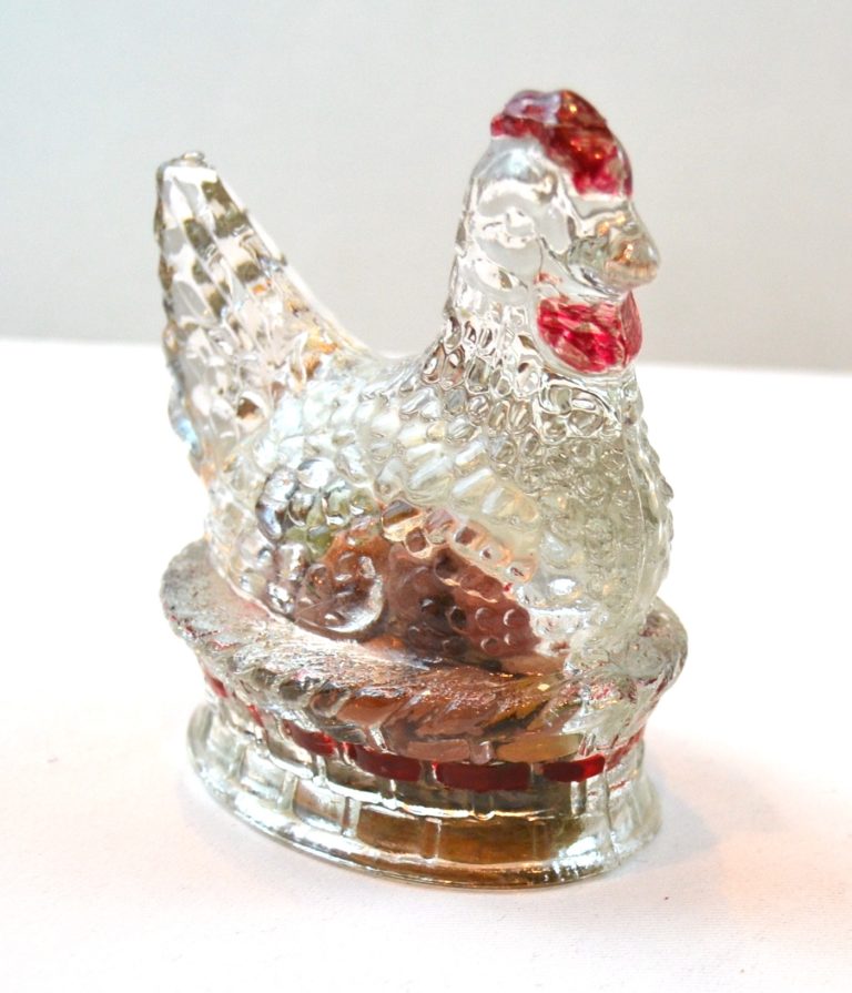 Bargain John's Antiques | Antique "Chicken on Nest" Original Candy ...