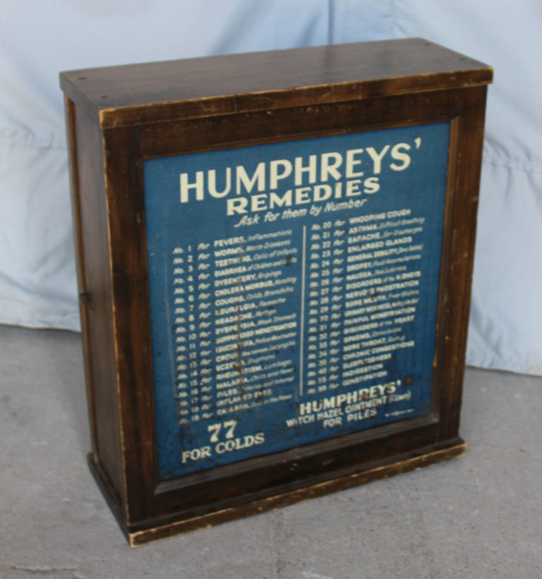 Bargain John's Antiques | Antique Humphrey's Remedies Advertising ...