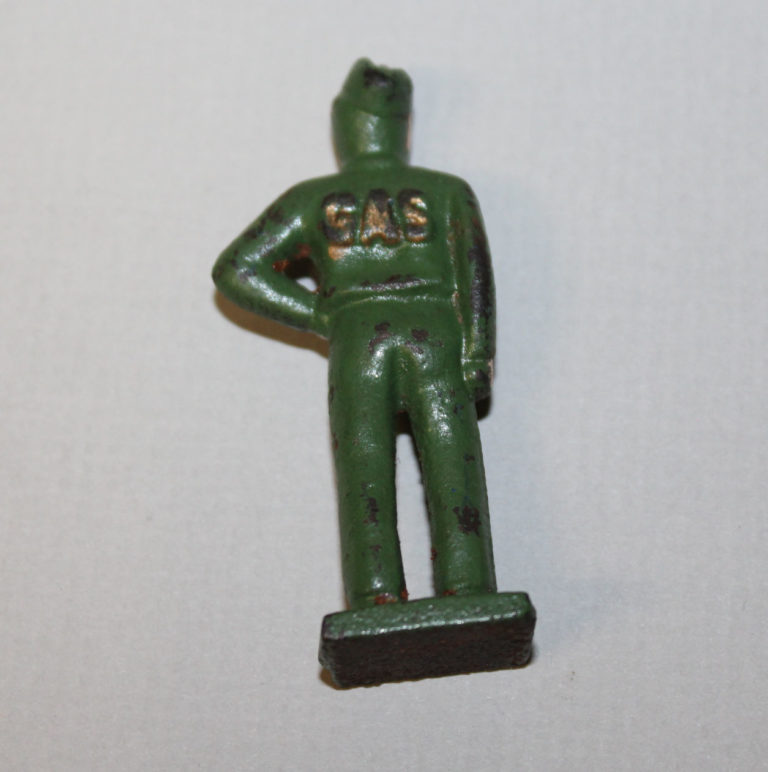 Bargain John's Antiques | Arcade Wooden Service Gas Station and Cast ...