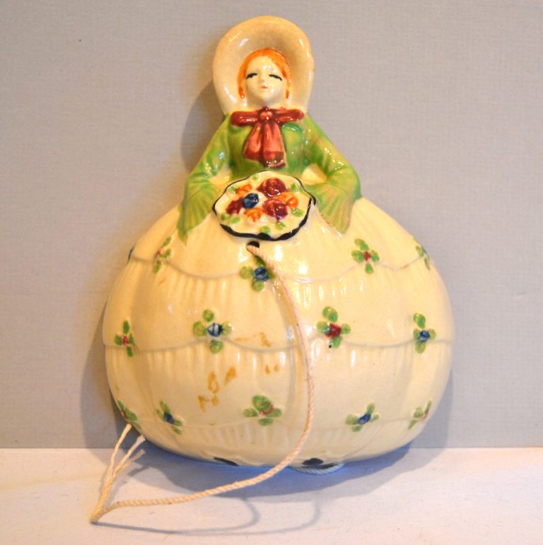 Bargain John's Antiques | Colonial Lady Figural String Holder - Bargain ...