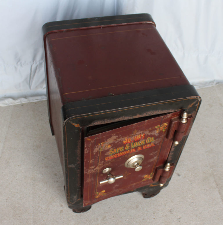 Bargain John's Antiques | Antique Iron Safe – Alpine Safe & Lock ...