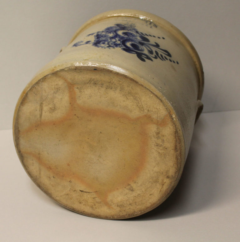 Bargain John's Antiques | Antique 3 Gallon Salt Glaze Stoneware Crock ...