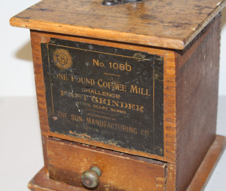 Bargain John's Antiques | Antique Challenge 1Lb. Wooden Box Coffee ...