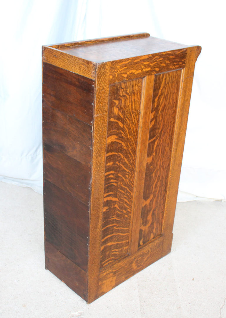 Bargain John's Antiques | Antique Quarter Sawn Oak File Cabinet ...