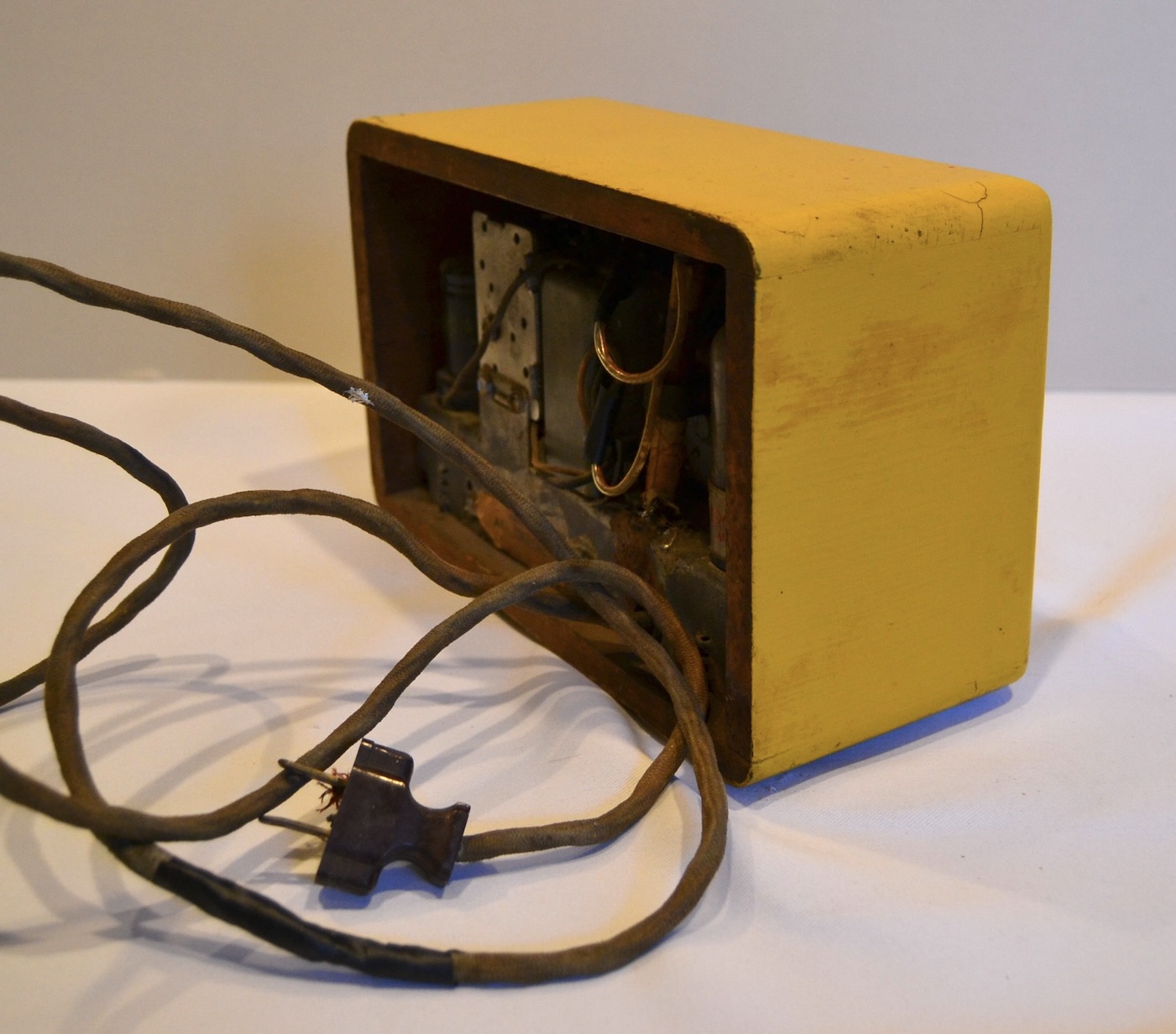 Bargain John's Antiques | Emerson Radio - Wooden Box - Patriotic ...
