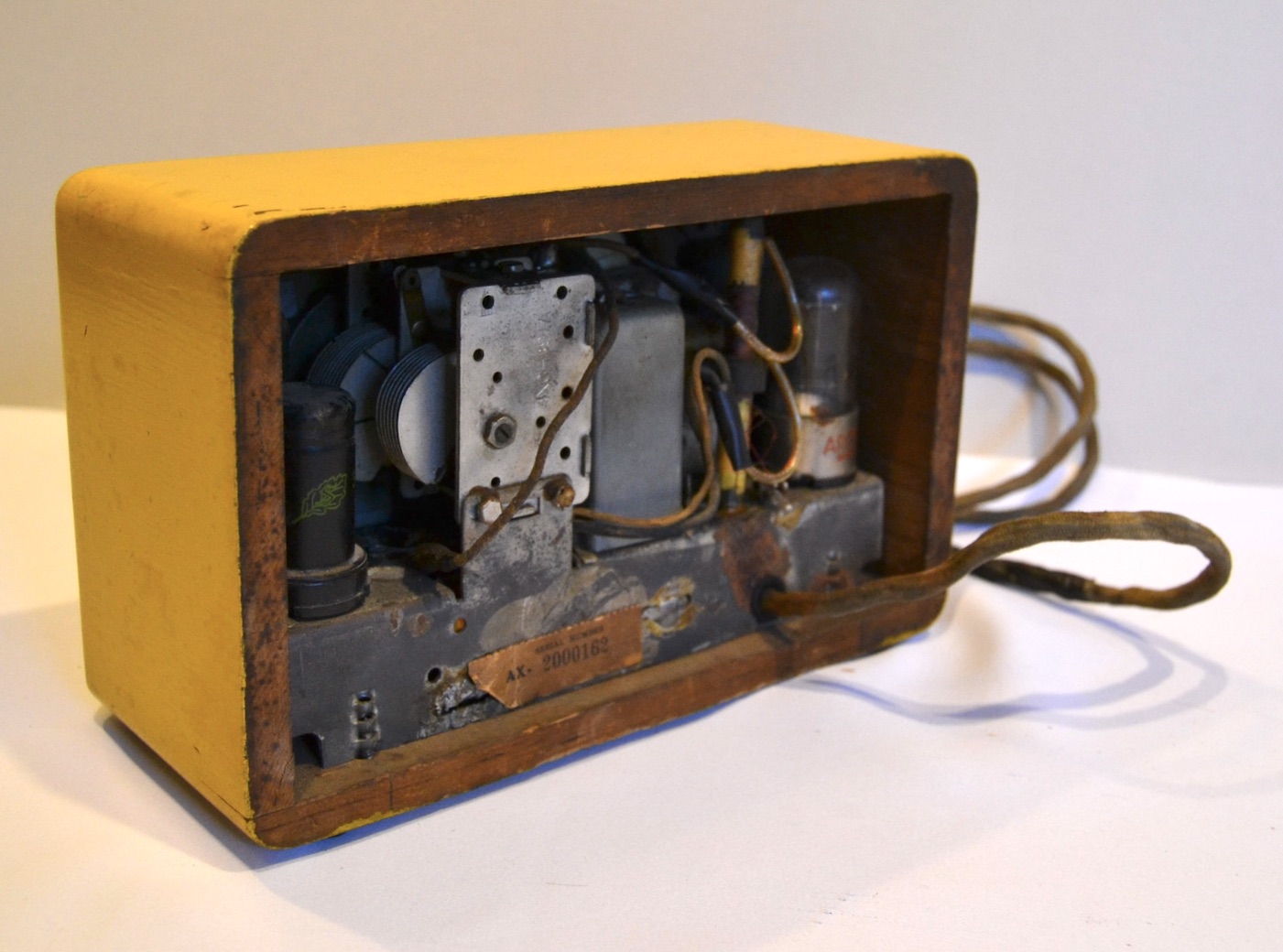Bargain John's Antiques | Emerson Radio - Wooden Box - Patriotic ...