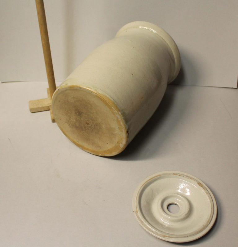 Bargain John's Antiques | Antique Red Wing 3 gallon Stoneware Butter ...