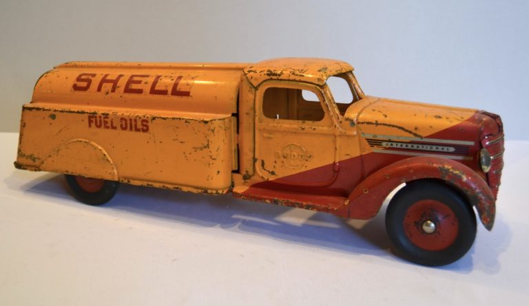 Bargain John's Antiques | Buddy L Toy Truck - Shell International Fuel ...