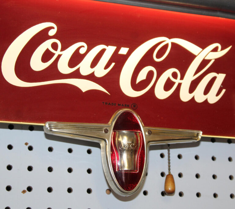 Bargain John's Antiques | Great Advertising Hanging Sign - Have A Coke ...