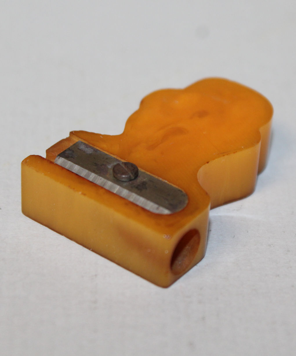Bargain John's Antiques | Antique Bakelite Pencil Sharpener - Charlie ...