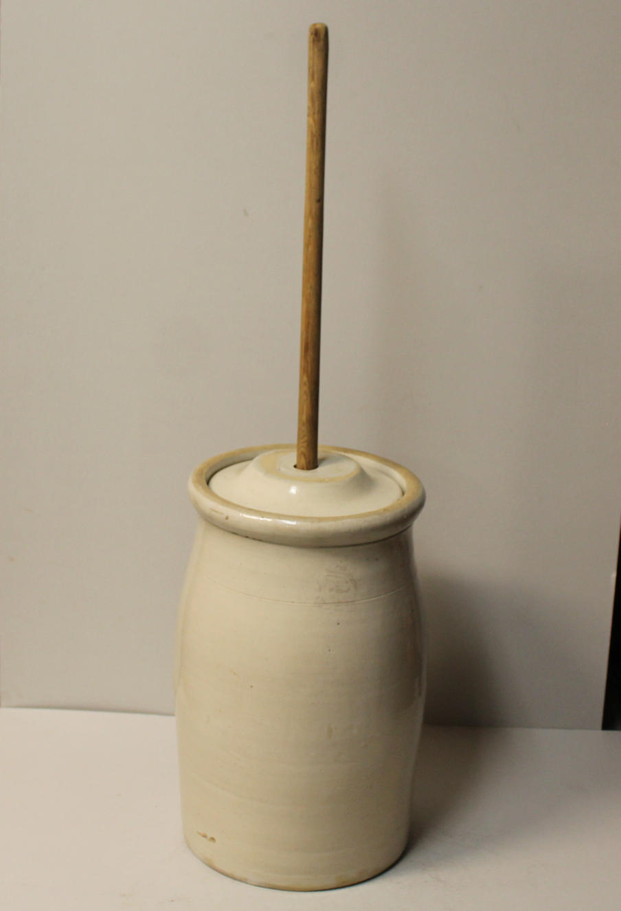 Bargain John's Antiques | Antique Red Wing Stoneware 6 Gallon Butter ...