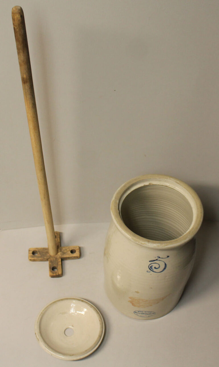 Bargain John's Antiques | Antique 5 Gallon Red Wing Crock Stoneware ...