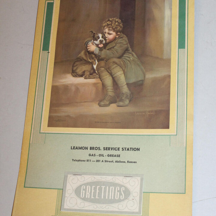 Bargain John's Antiques | Antique 1947 Original Calendar - When a ...
