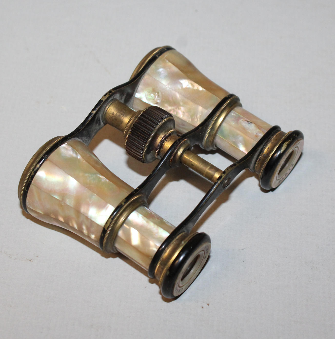 Bargain John's Antiques | Antiique Mother of Pearl Opera Glasses ...