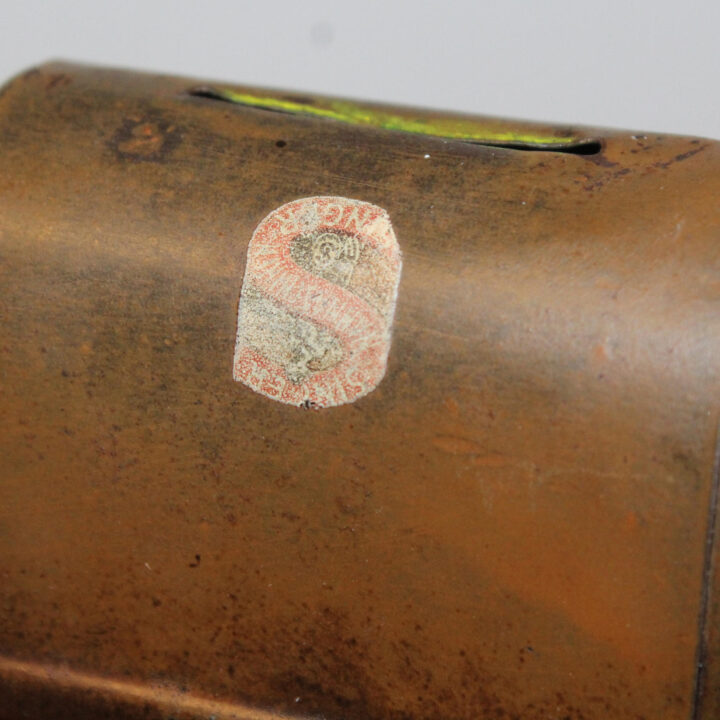 Bargain John's Antiques | Antique Tin Singer Sewing Machine Advertising ...