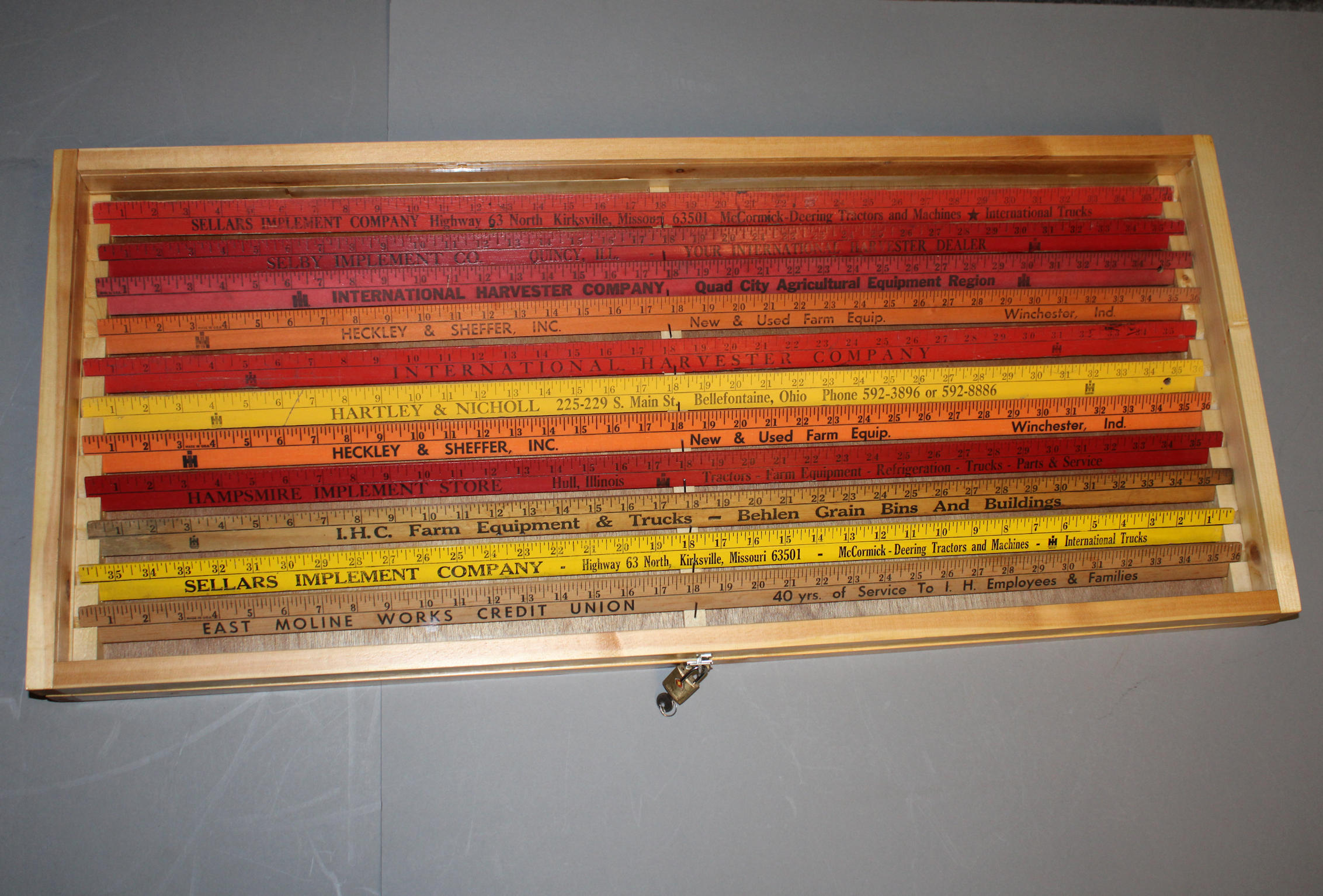 Bargain John's Antiques | Collection of 11 Advertising Wooden ...