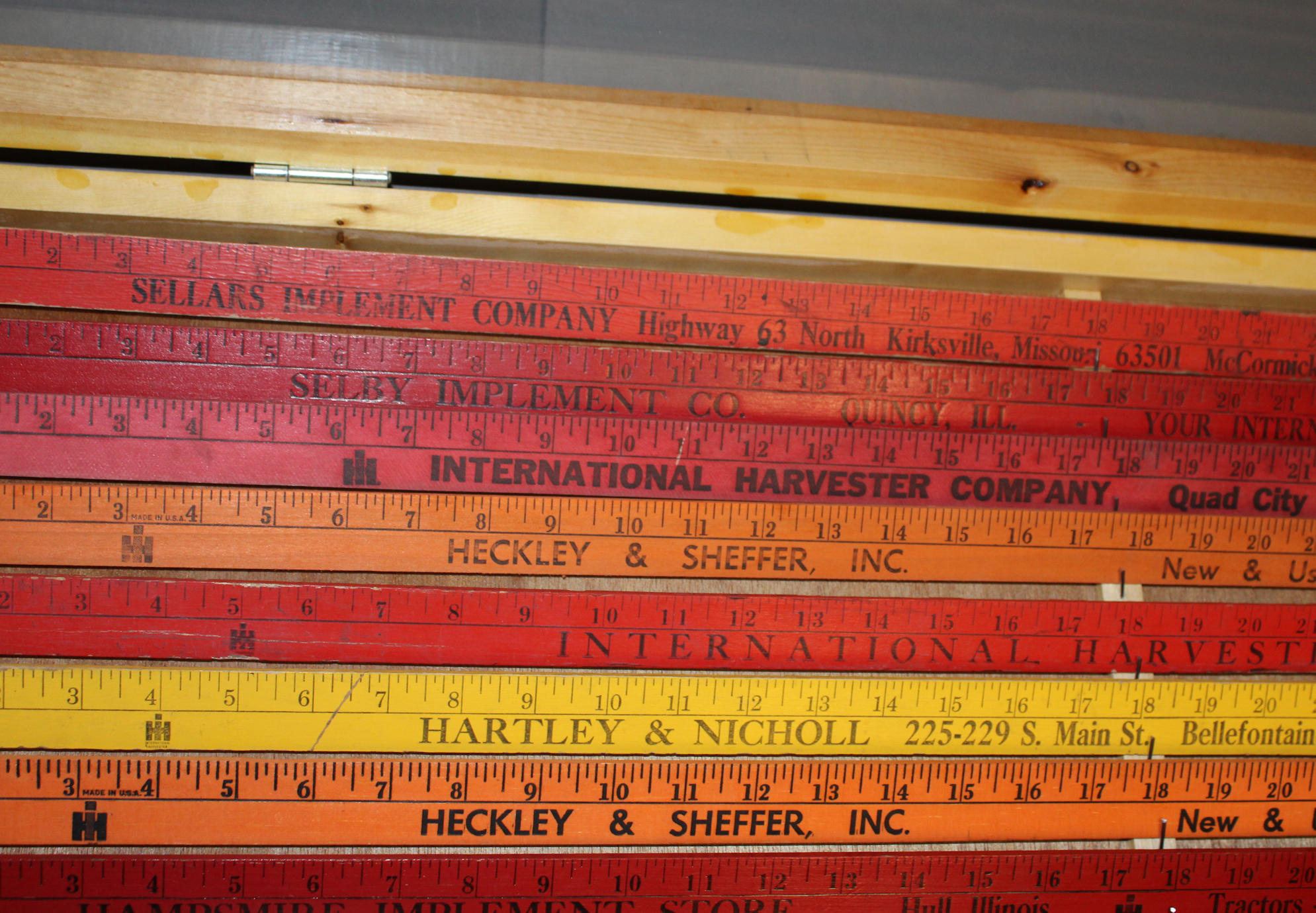 Bargain John's Antiques | Collection of 11 Advertising Wooden ...
