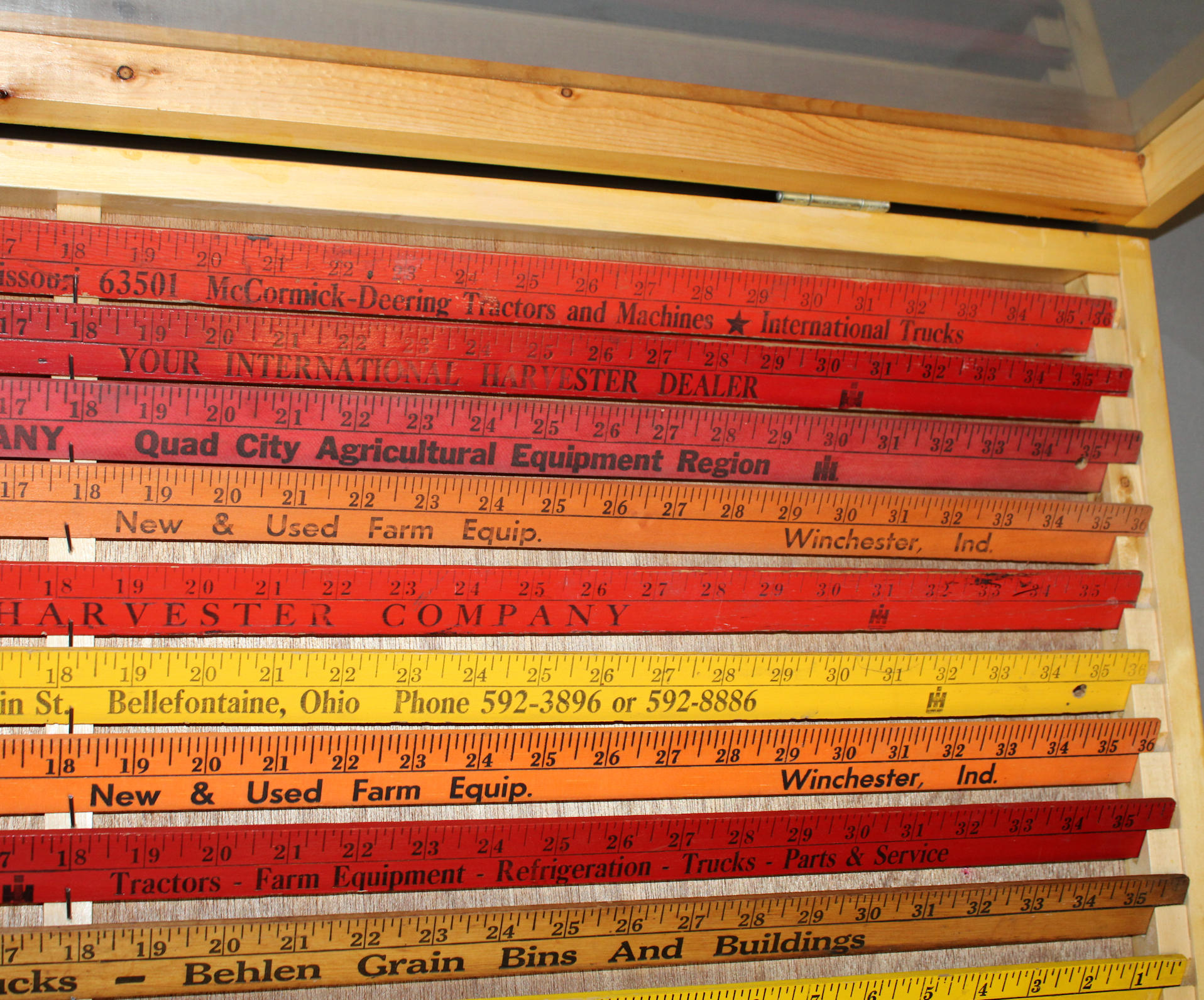 Bargain John's Antiques | Collection of 11 Advertising Wooden ...