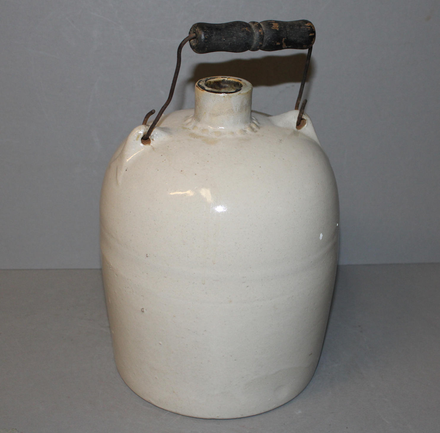 Bargain John's Antiques | Antique Stoneware Whiskey Jug - The Casper Co ...