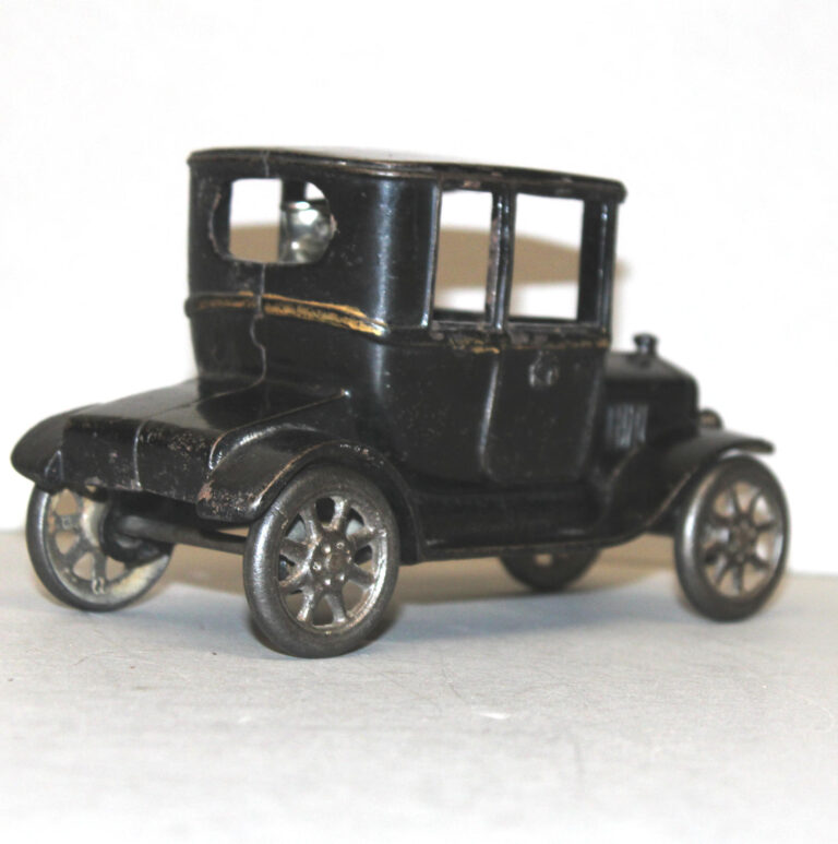 Bargain John's Antiques | Antique Cast Iron Model T Toy Ford Coupe ...